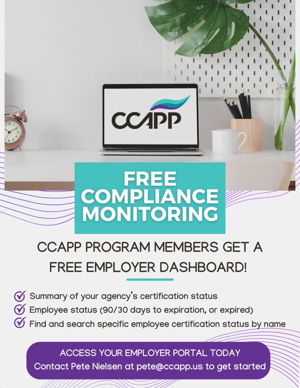 Program Membership - CCAPP Membership